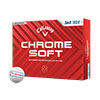 2024 Callaway Chrome Soft 360 Triple Track Golf Balls (1 Dozen) - White at InTheHoleGolf.com