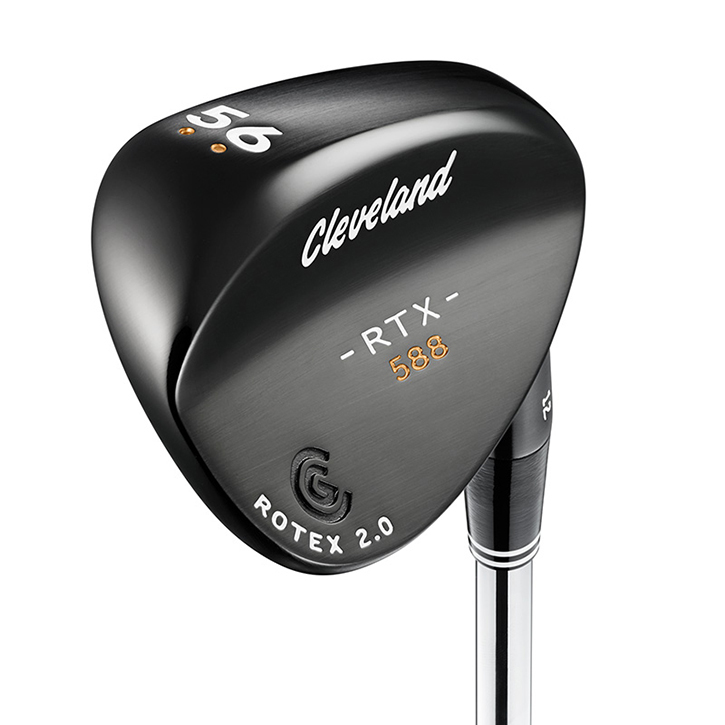 Cleveland 588 RTX 2.0 Black Satin Wedge at InTheHoleGolf.com