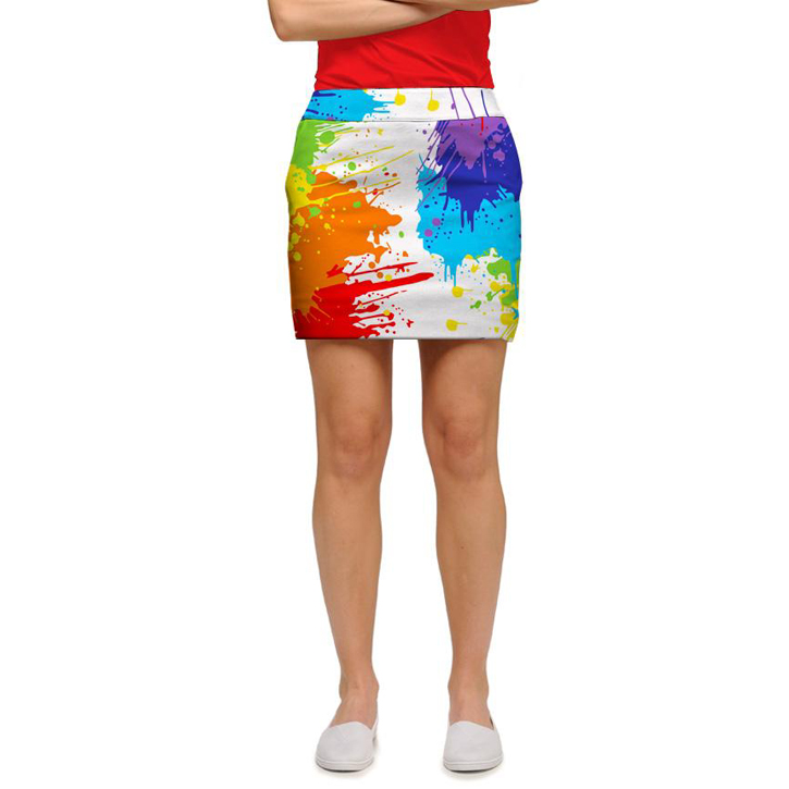 Loudmouth Golf Skort - Drop Cloth at InTheHoleGolf.com