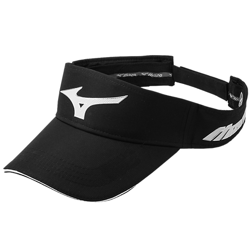 Mizuno Sonic Golf Visor - Black/White at InTheHoleGolf.com