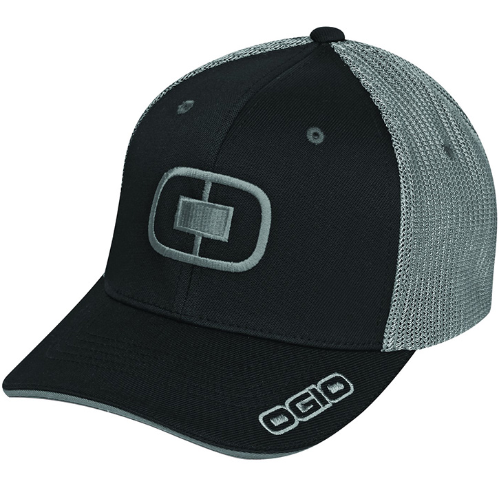 Ogio Ovent Golf Hat - Black/Gray at InTheHoleGolf.com