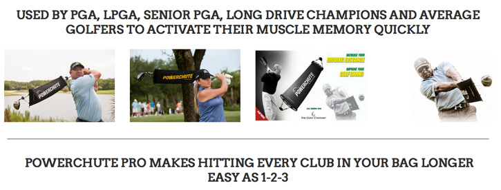 Powerchute Golf Swing Training Aid at InTheHoleGolf.com