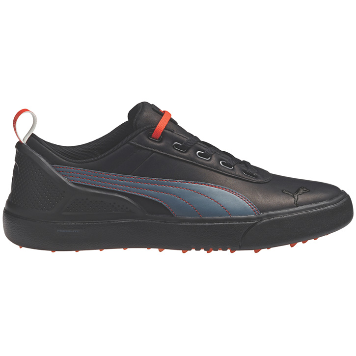 Product Display Puma MonoLite Mens Golf Shoes - Black/Red at ...