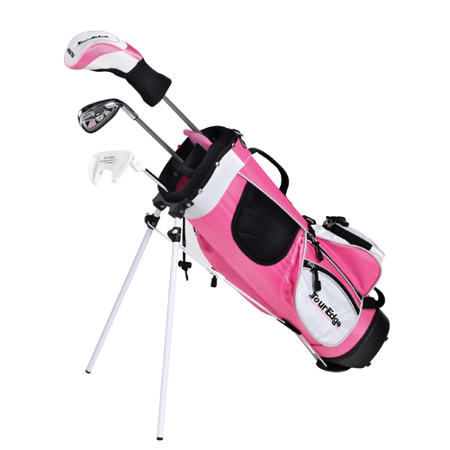 Tour Edge HT Max-J Junior Golf Set - Pink Age 3-5 at InTheHoleGolf.com