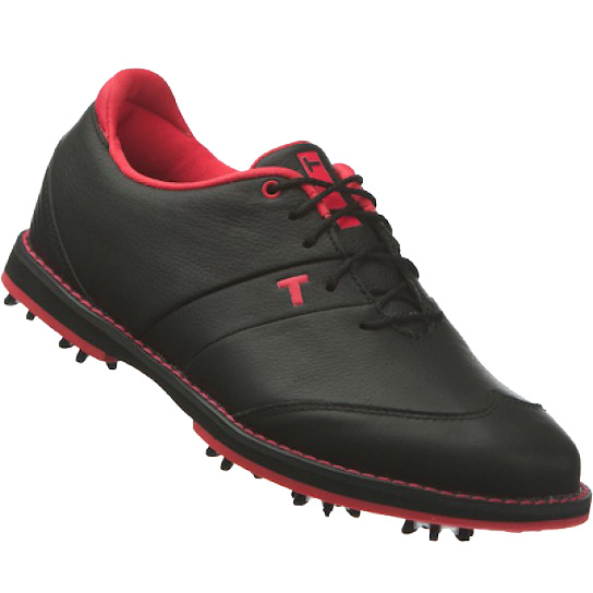 True Linkswear True Fairways Golf Shoes - Womens Black/Pink at ...