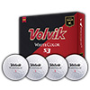Volvik White Color S3 Golf Balls (1 Dozen) at InTheHoleGolf.com