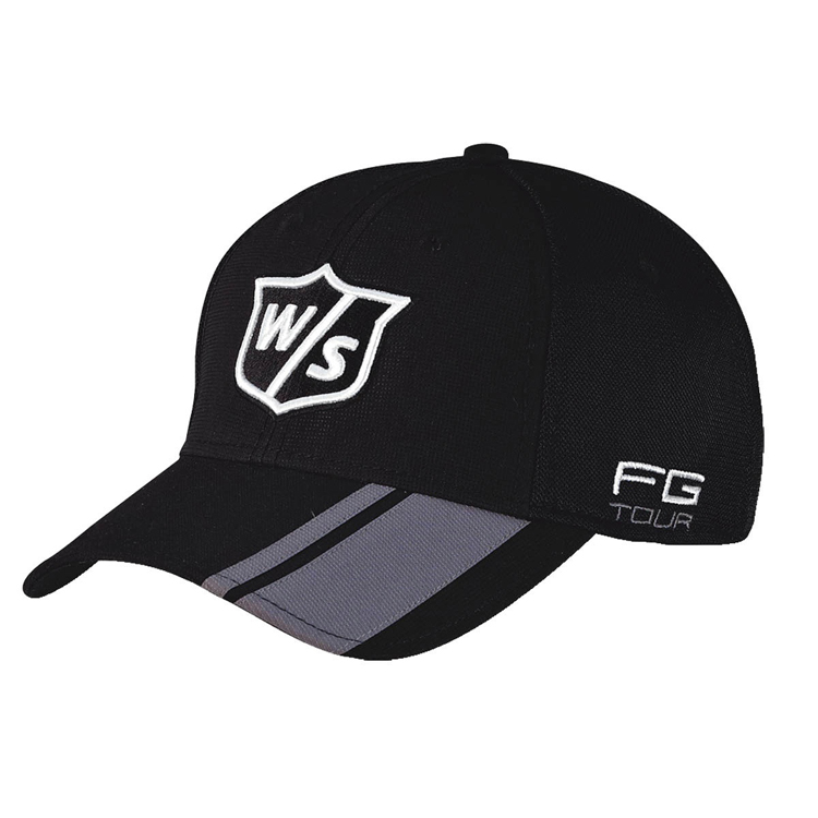 Wilson FG Tour Golf Cap - Black at InTheHoleGolf.com