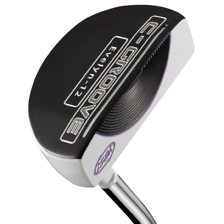 Product Display Yes! Evelyn 12 White Womens Putter at InTheHoleGolf.com